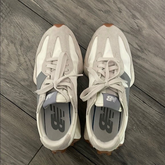New Balance | Shoes | New Balance White And Gray Sneakers Good ...